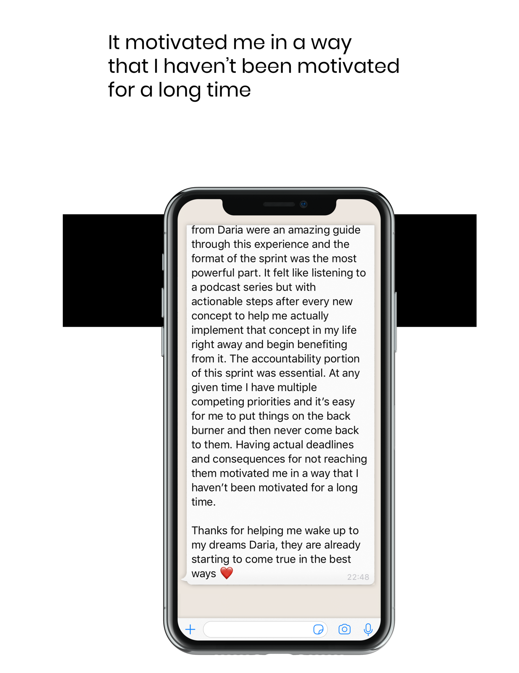 The Dream Sprint by Daria Tsvenger